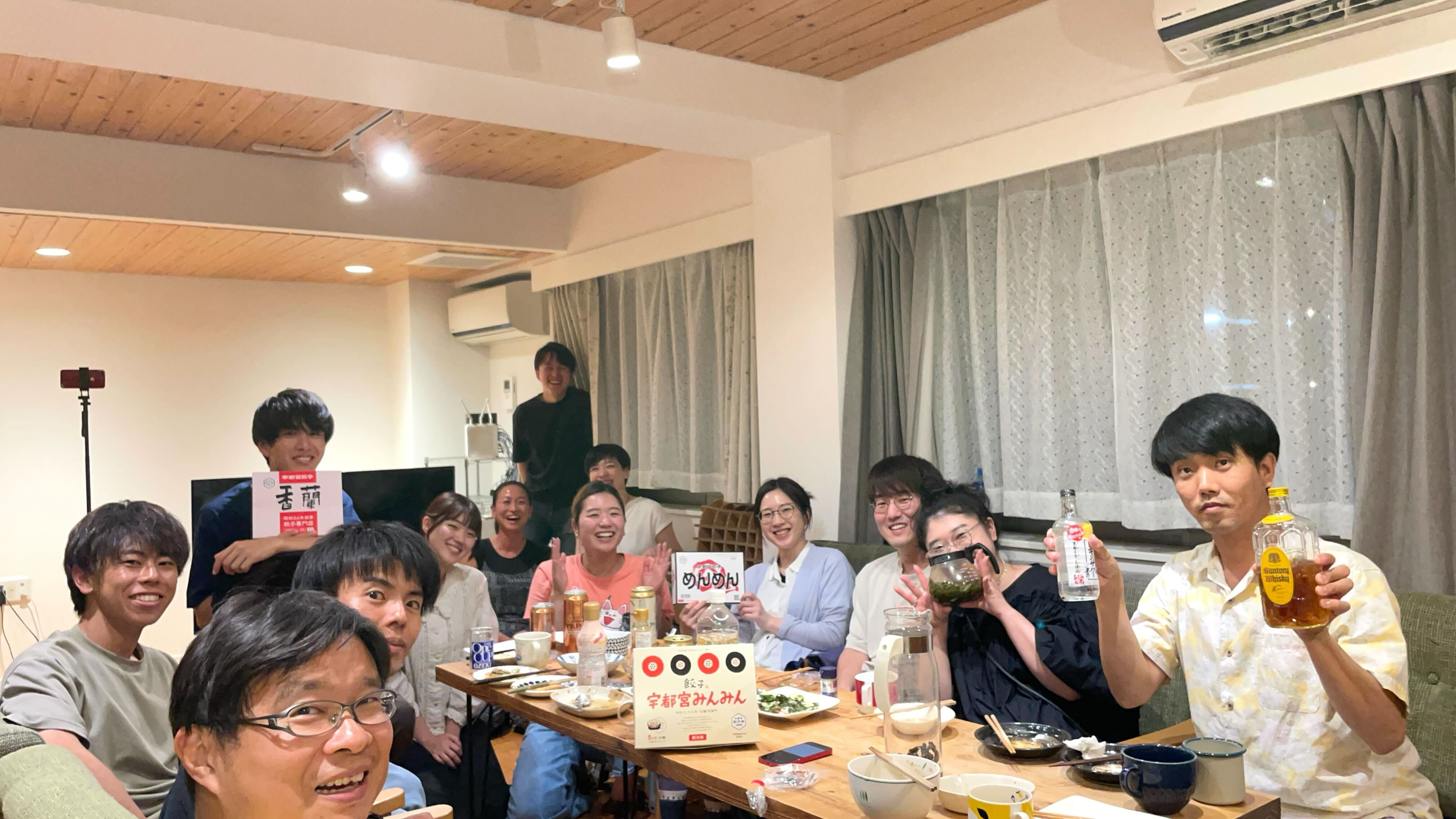 【イベントレポート】餃子を200個食べながらシェアハウスで交流するイベントを開催しました@Roopt石巻中央-COMICHI-